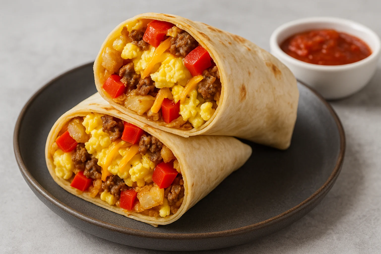 Easy Breakfast Burrito Recipe